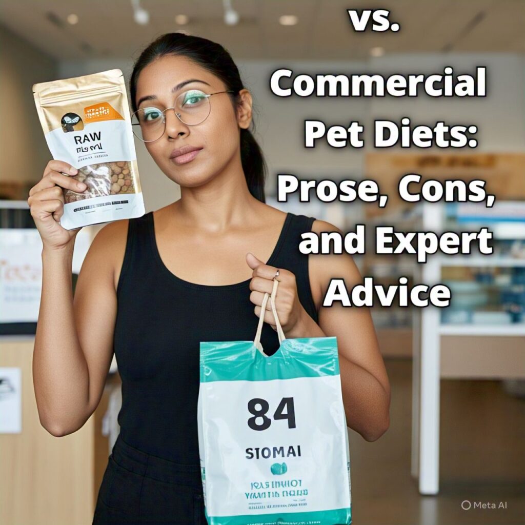 Raw vs. Commercial Pet Diets: Pros, Cons, and Expert Advice ...